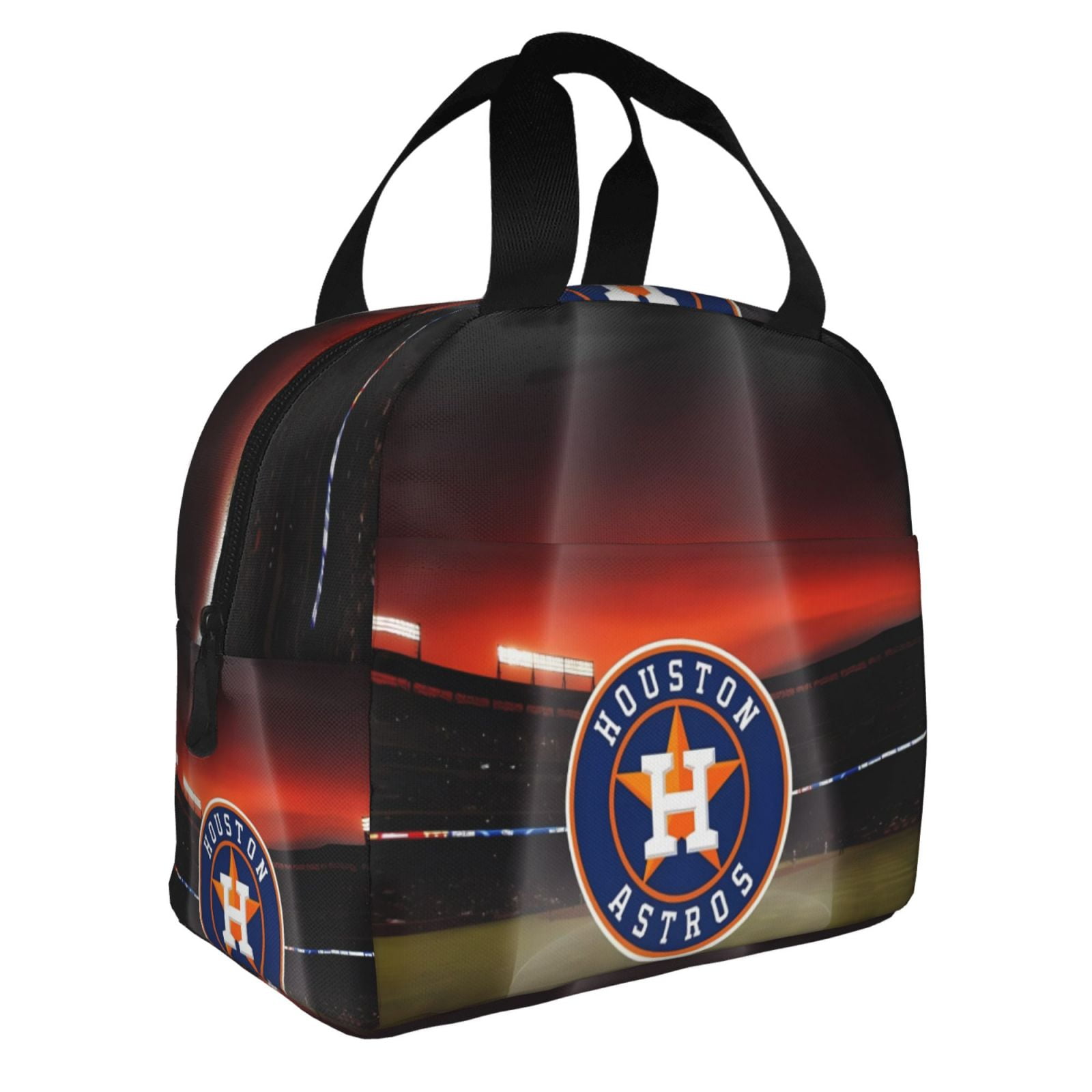 Astros Baseball Team Custom Insulated Lunch Bag, Personalized Printed ...