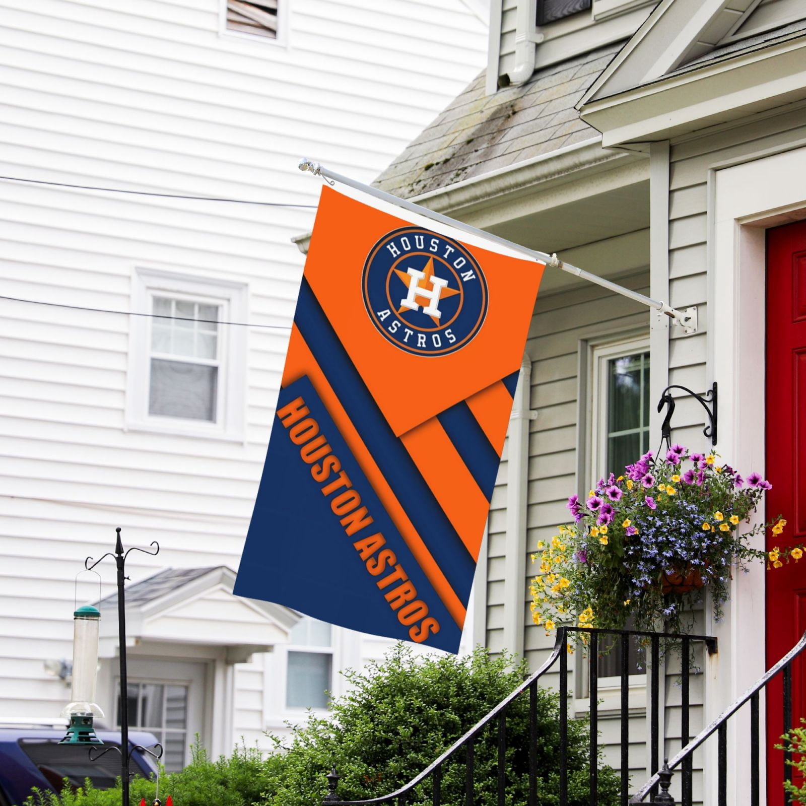 Astros Baseball Team Garden Flag 3x5FT Indoor Outdoor Decorative Double ...