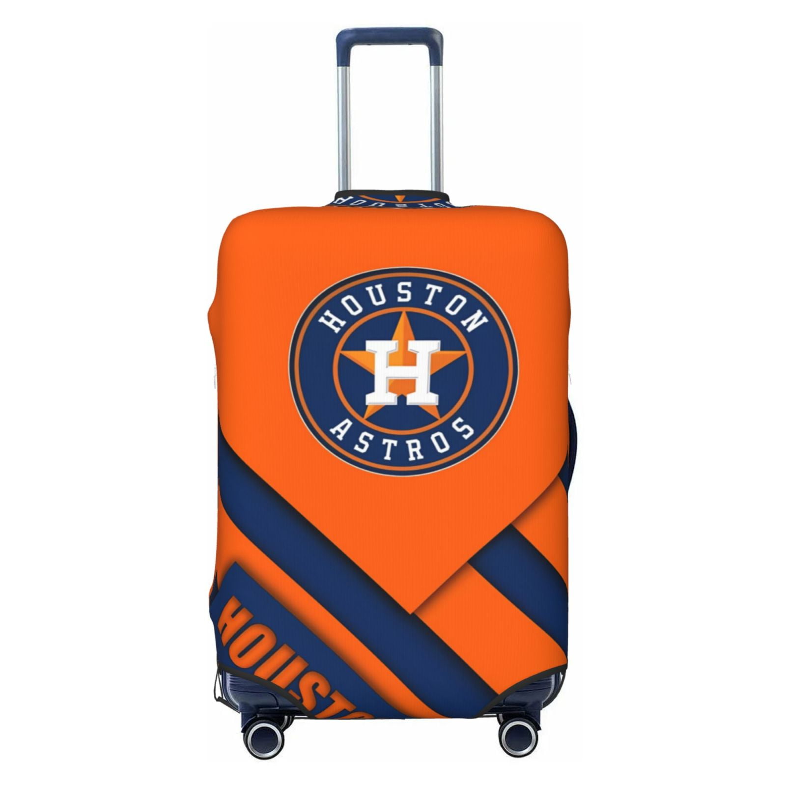 Astros Baseball Team Themed Elastic Luggage Cover for 18-21 Inch ...