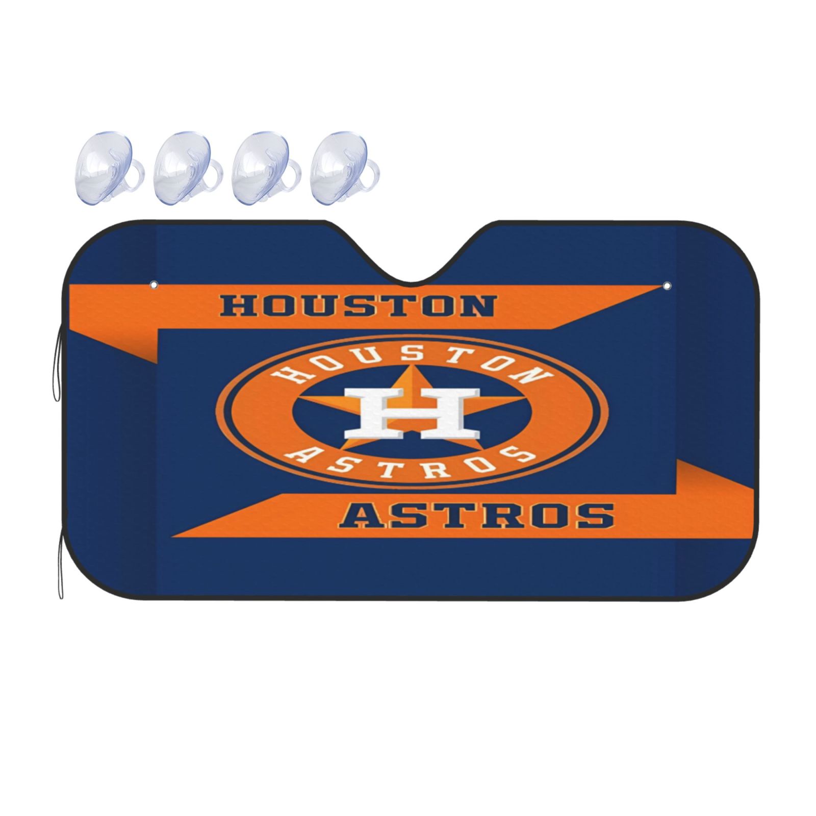 Astros Car Windshield Sun Shade Foldable Front Windshield Shade for Sun ...