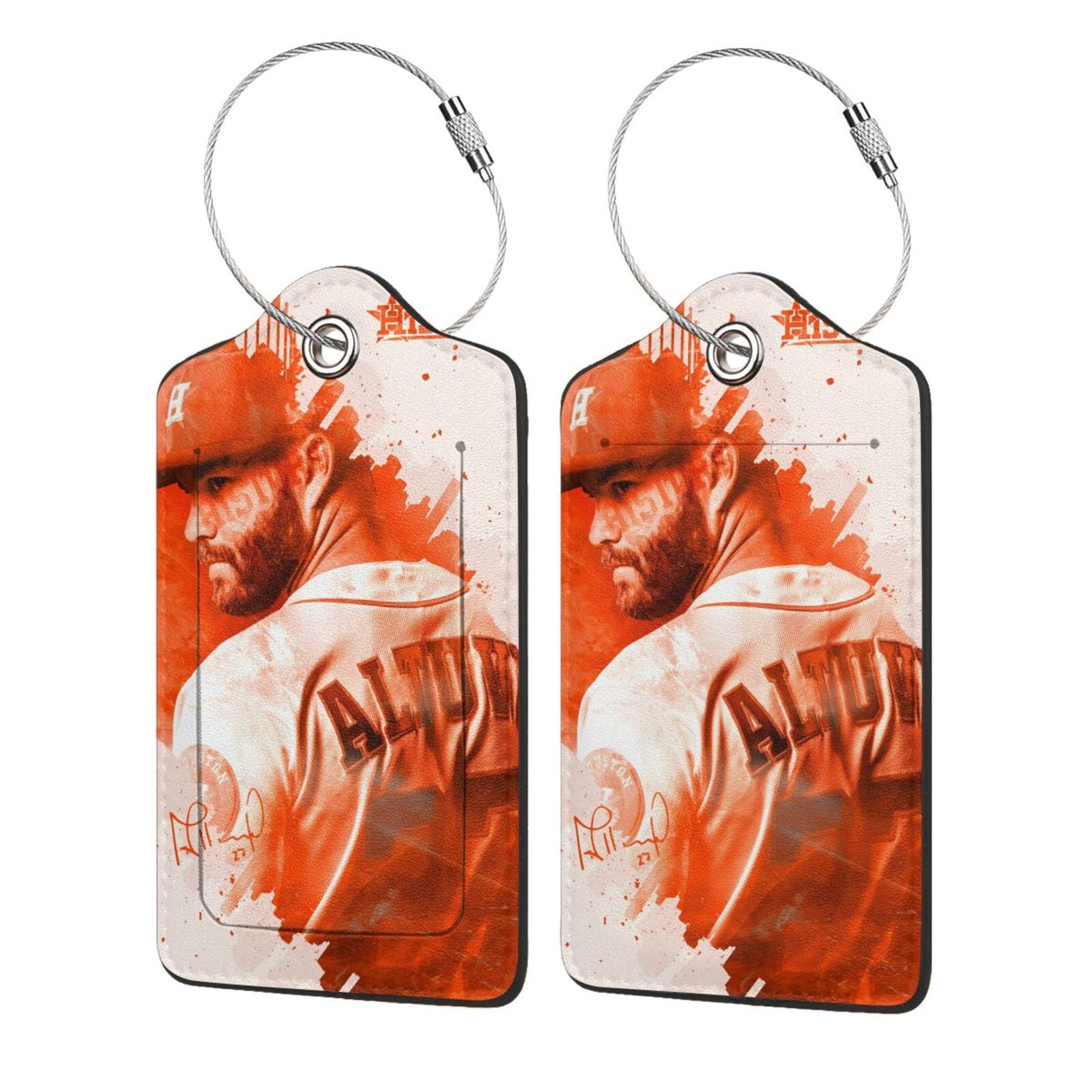 Astros Customized Convenient Luggage Identification Tags, Baseball Team ...