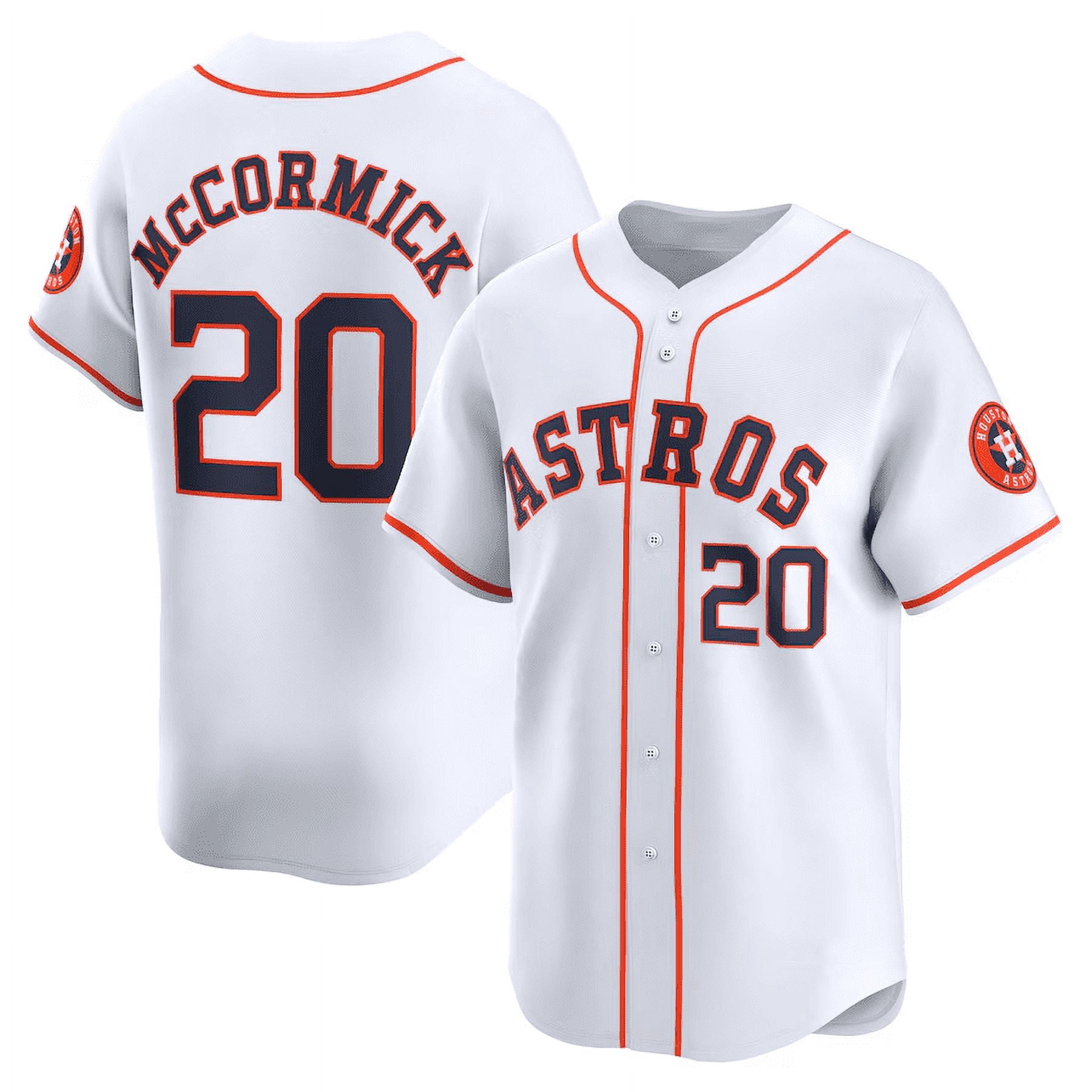 Astros Men Baseball Team Sports Shirt Chas McCormick#20 Play_er Jersey ...