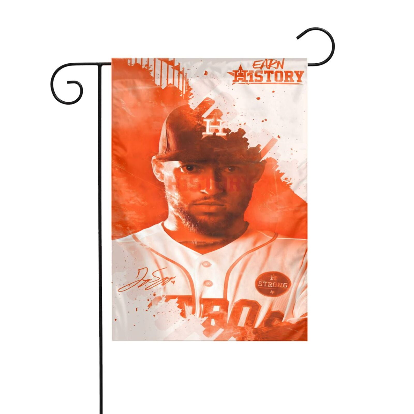 Astros Team Garden Flag Indoor Outdoor Decoration Double Sided Flag ...