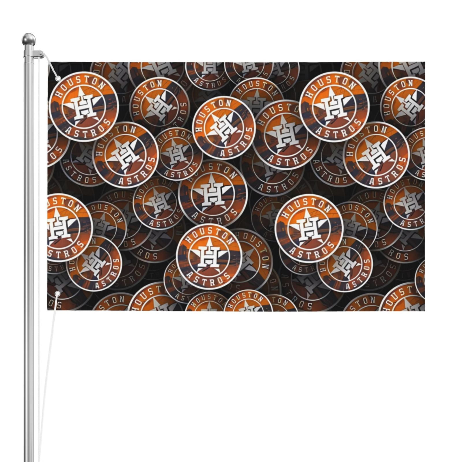 Astros Three Layer personalized Double Sided Flag Football Fans ...