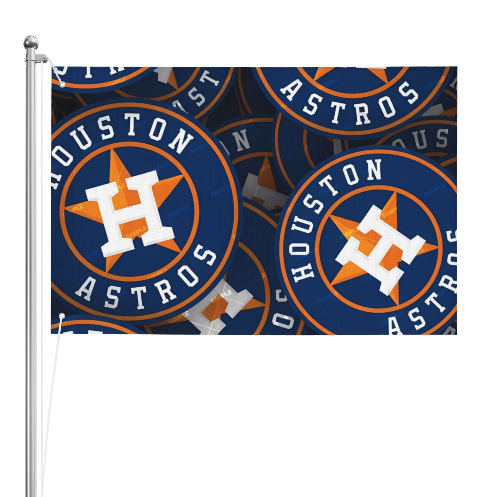 Astros Three Layer personalized Double Sided Flag Football Fans ...