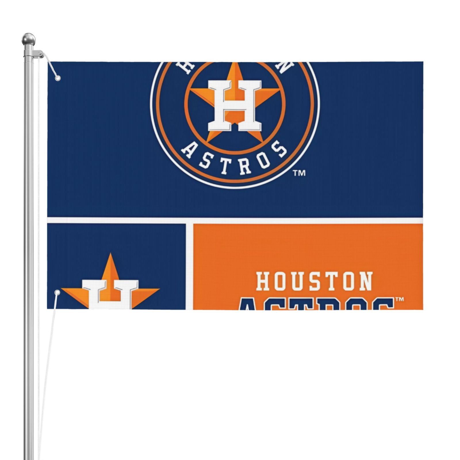 Astros Three Layer personalized Double Sided Flag Football Fans ...