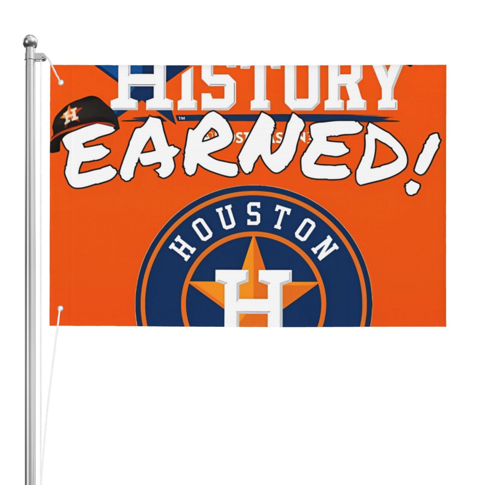 Astros Three Layer personalized Double Sided Flag Football Fans ...