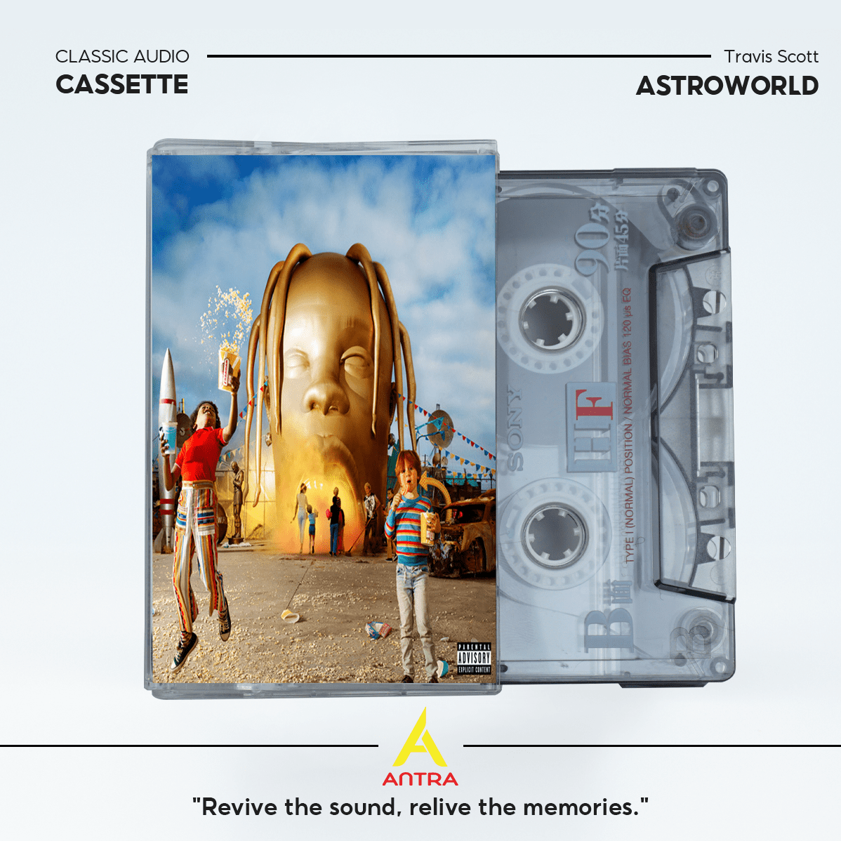 Astroworld Album Fan-made - Travis Scott Cassette Collection - Walmart.com