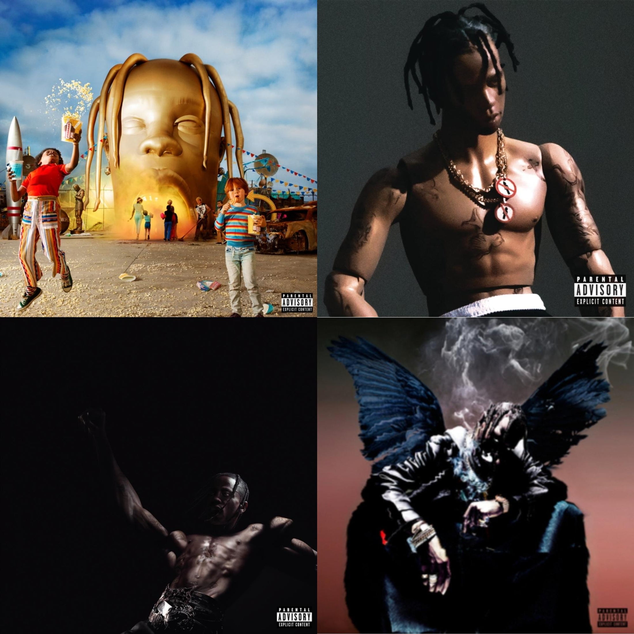 Astroworld & Rodeo (Exp) & Utopia (X) & Birds In The Trap Sing Mcknight ...