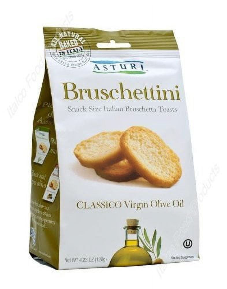 Asturi Classico Bruschettini - AIF4 Virgin Olive Oil (Snack Size ...