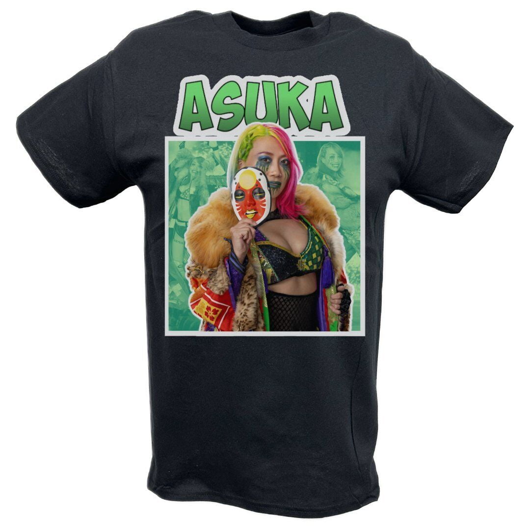 Asuka Green Logo Mask T-shirt - Walmart.com