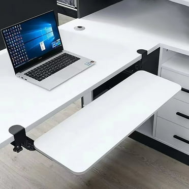 Height Adjustable Keyboard Tray Under Desk Slide Out, 27(33 Including ...