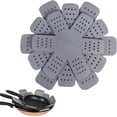 Asunby Larger Thicker Pot & Pan Protectors with Star Design, 3 ...
