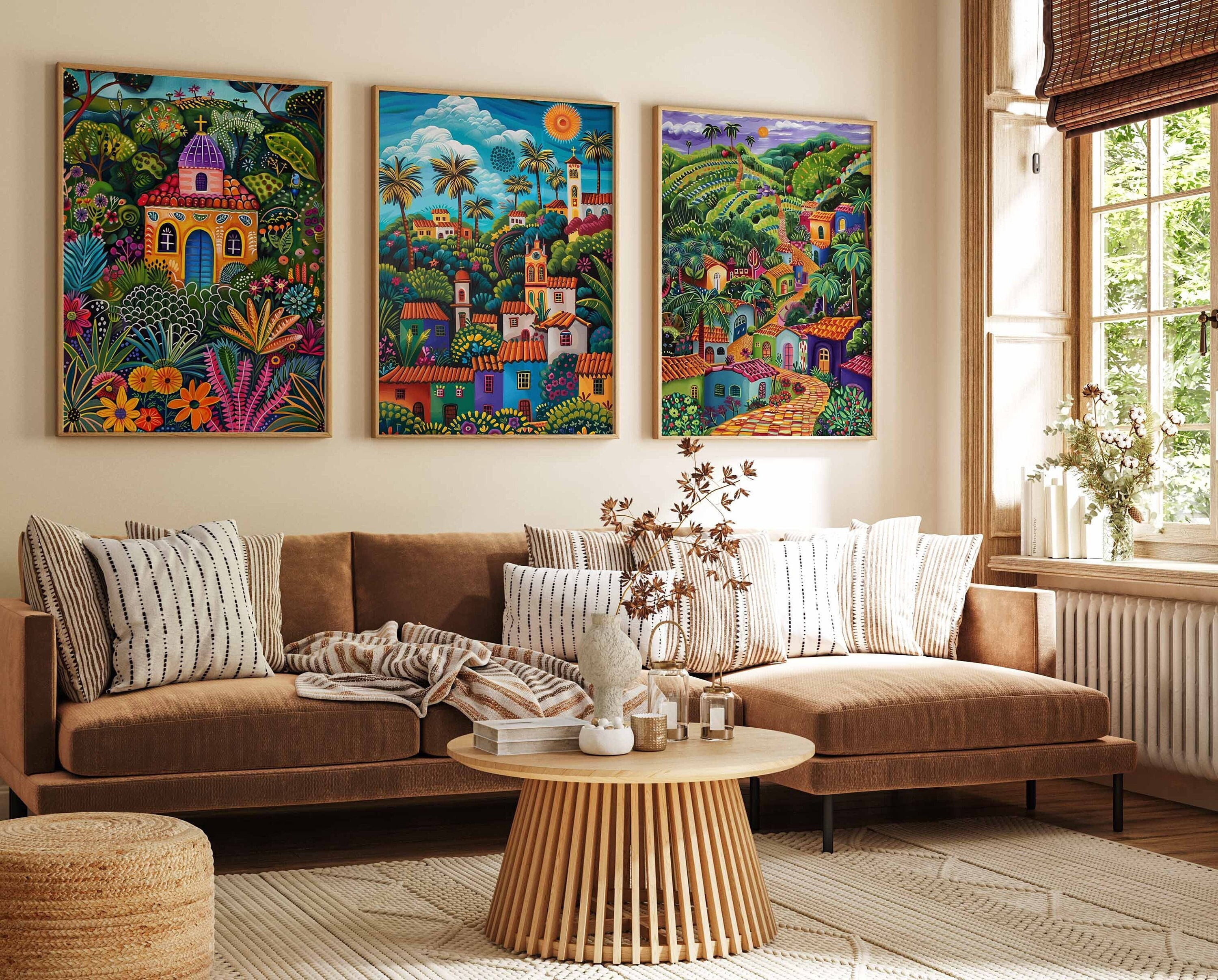 Asuncion Travel Prints Paraguay Posters South American Art Tropical Art ...