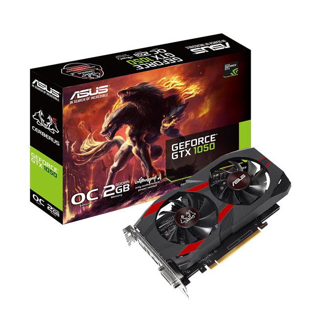 Asus Cerberus-Gtx1050-O2G Graphics Card - CERBERUS-GTX1050-O2G ...