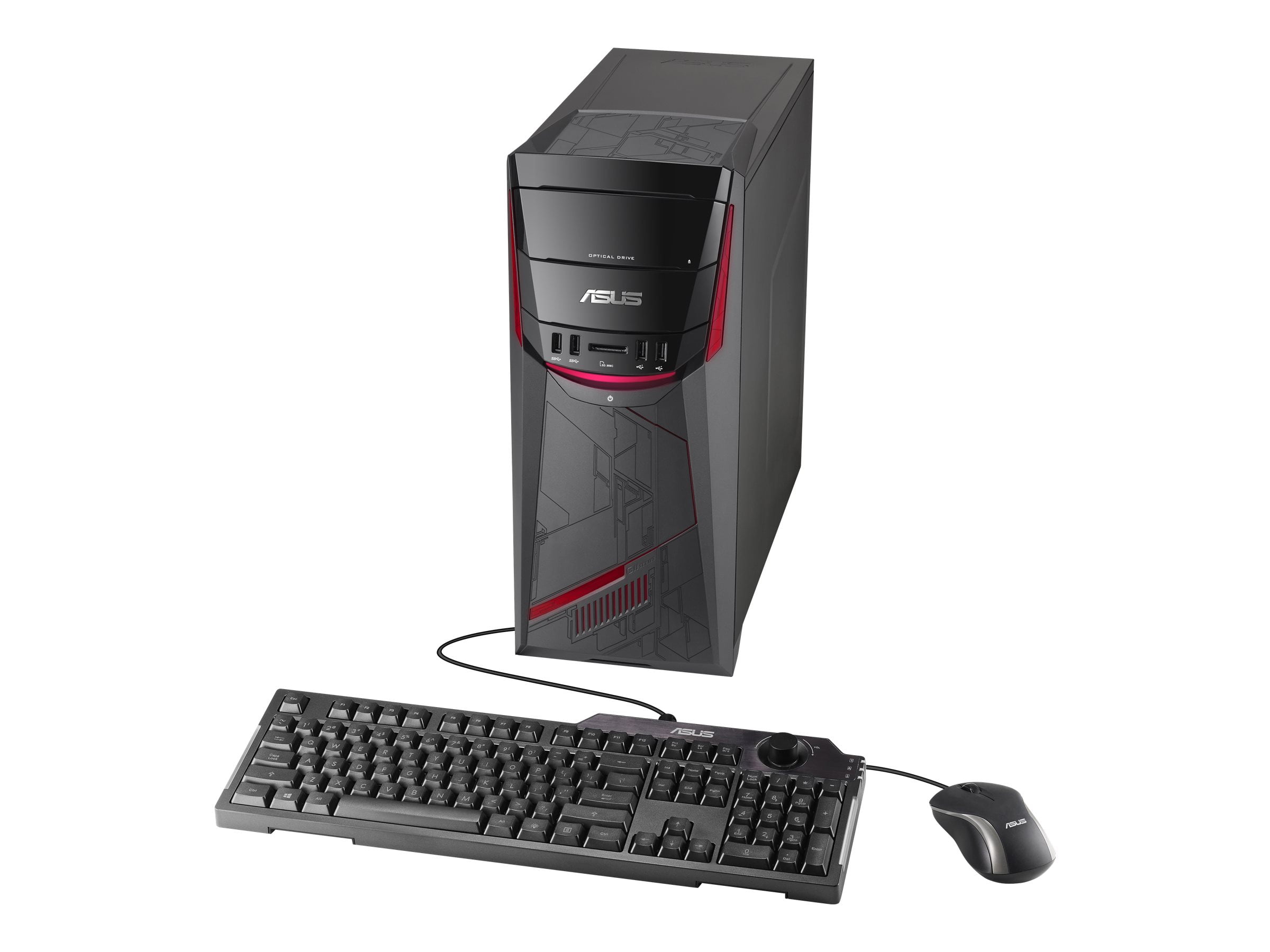 Asus Desktop Tower Computer, Intel Core i5 i5-7400, 8GB RAM, 1TB HD ...