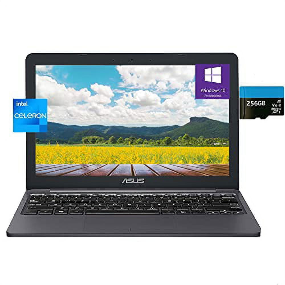 Asus E12 VivoBook 11.6" HD (1366 x 768) LED Display Laptop, Intel HD ...