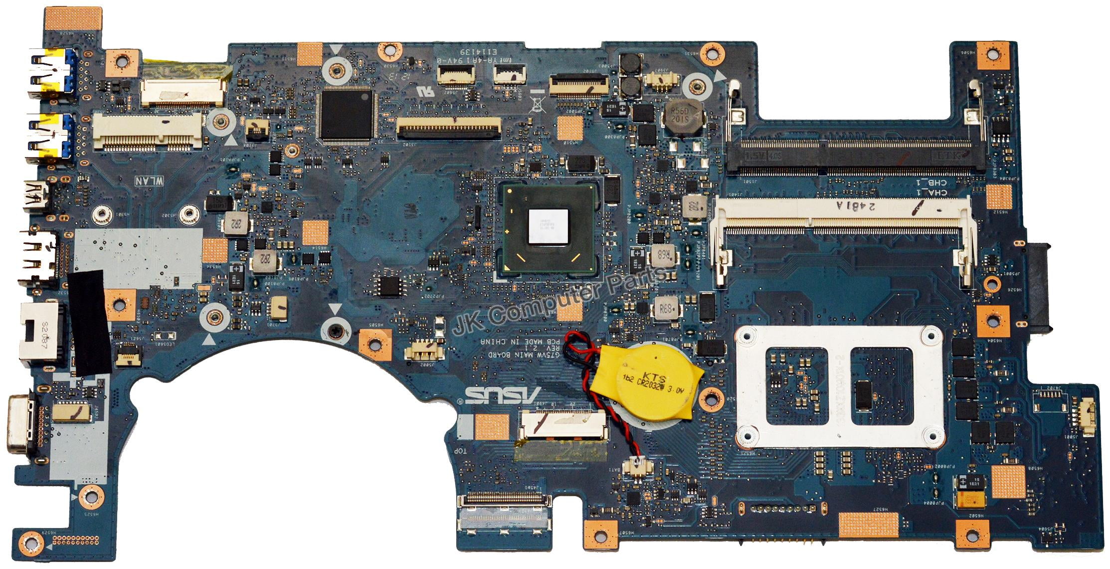 Asus G75VW Intel laptop Motherboard s989 60-N2VMB1401-B03 - Walmart.com
