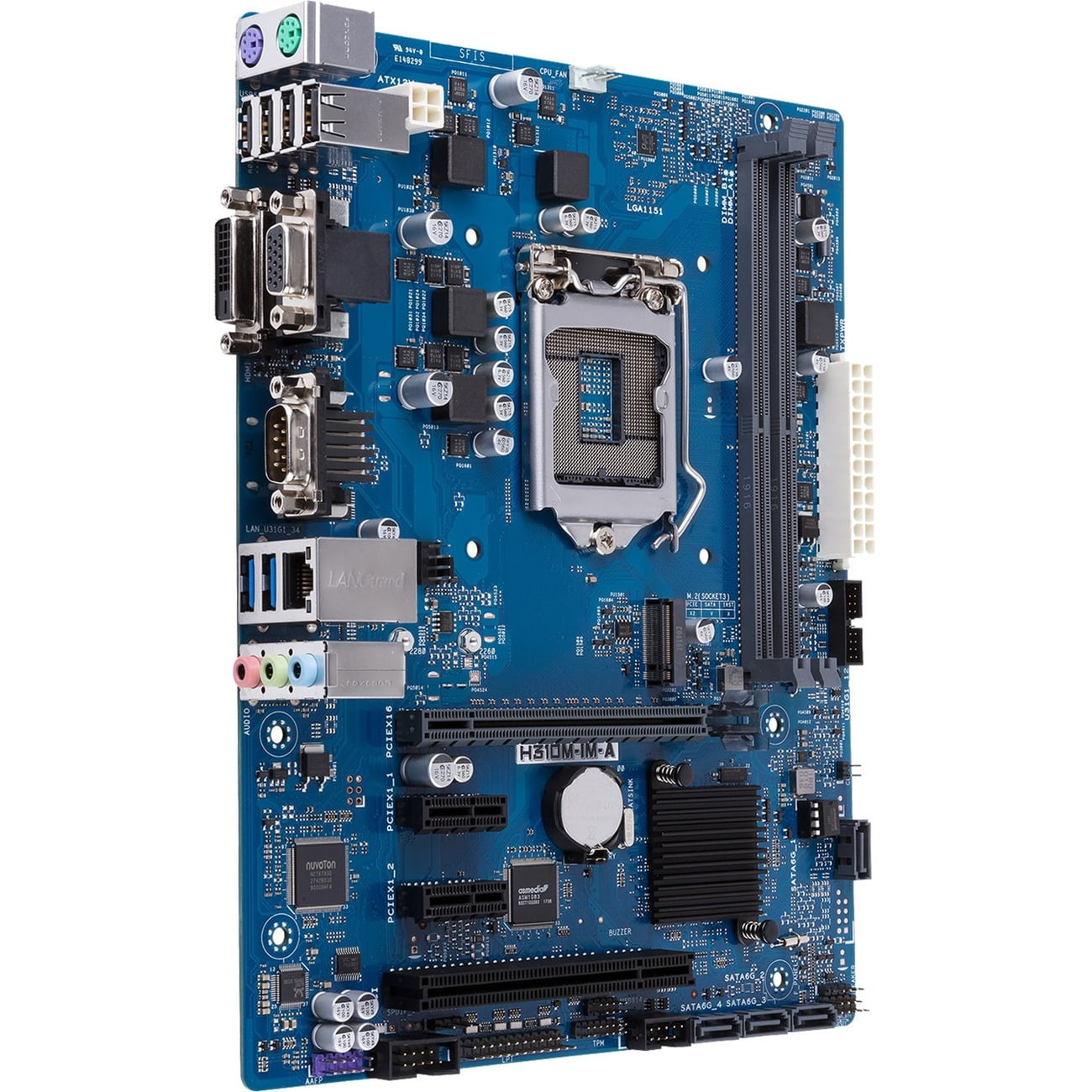Asus H310M-IM-A Desktop Motherboard - Intel H310 Chipset - Socket H4 ...