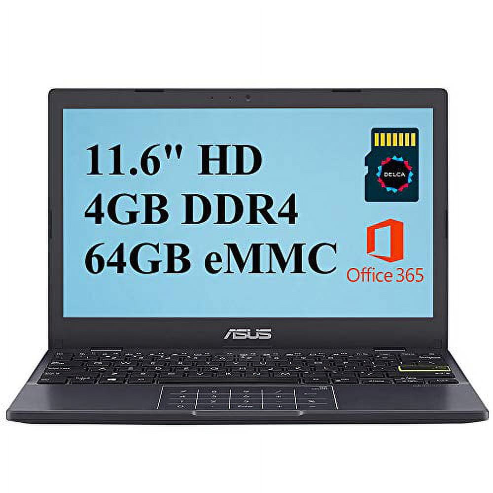 Asus L210 2021 Premium Thin and Light Laptop Computer I 11.6" HD Display I Intel Celeron N4020 I ...