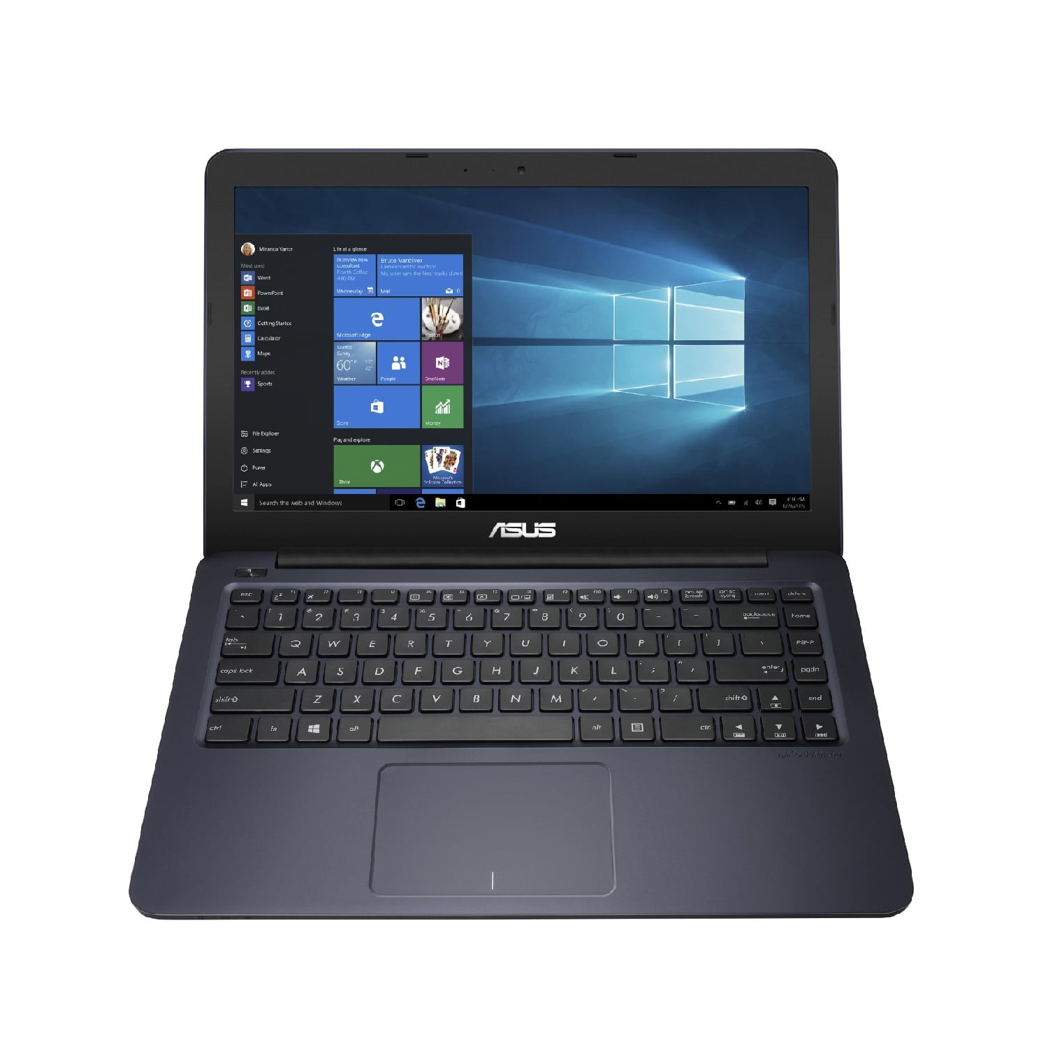 Asus L402SA Notebook with Intel Celeron N3150, 4GB 1TB HDD, Blue ...