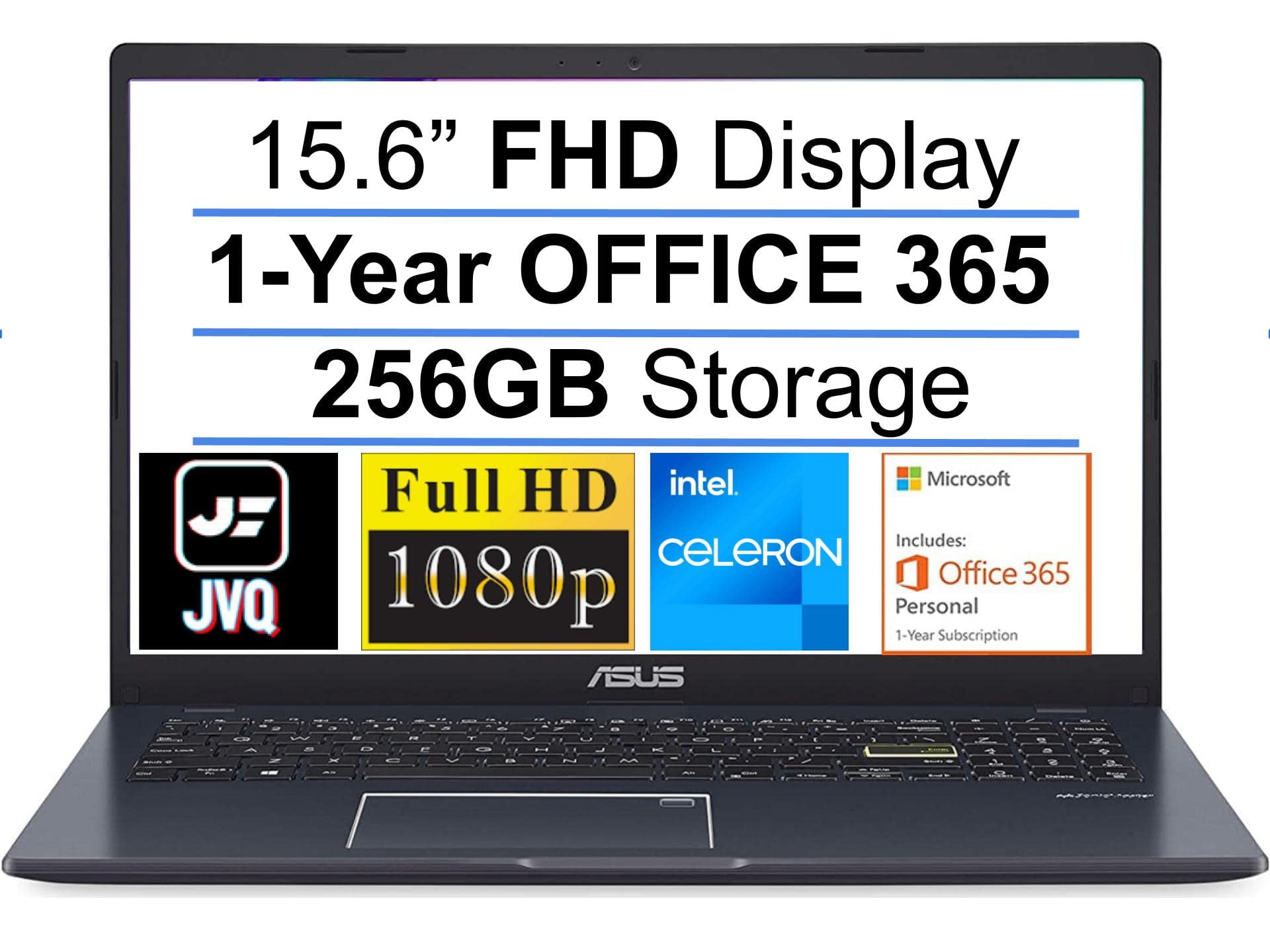 Asus Newst Vivobook L510 Laptop, 15.6" FHD Display, Intel Celeron N4020 ...