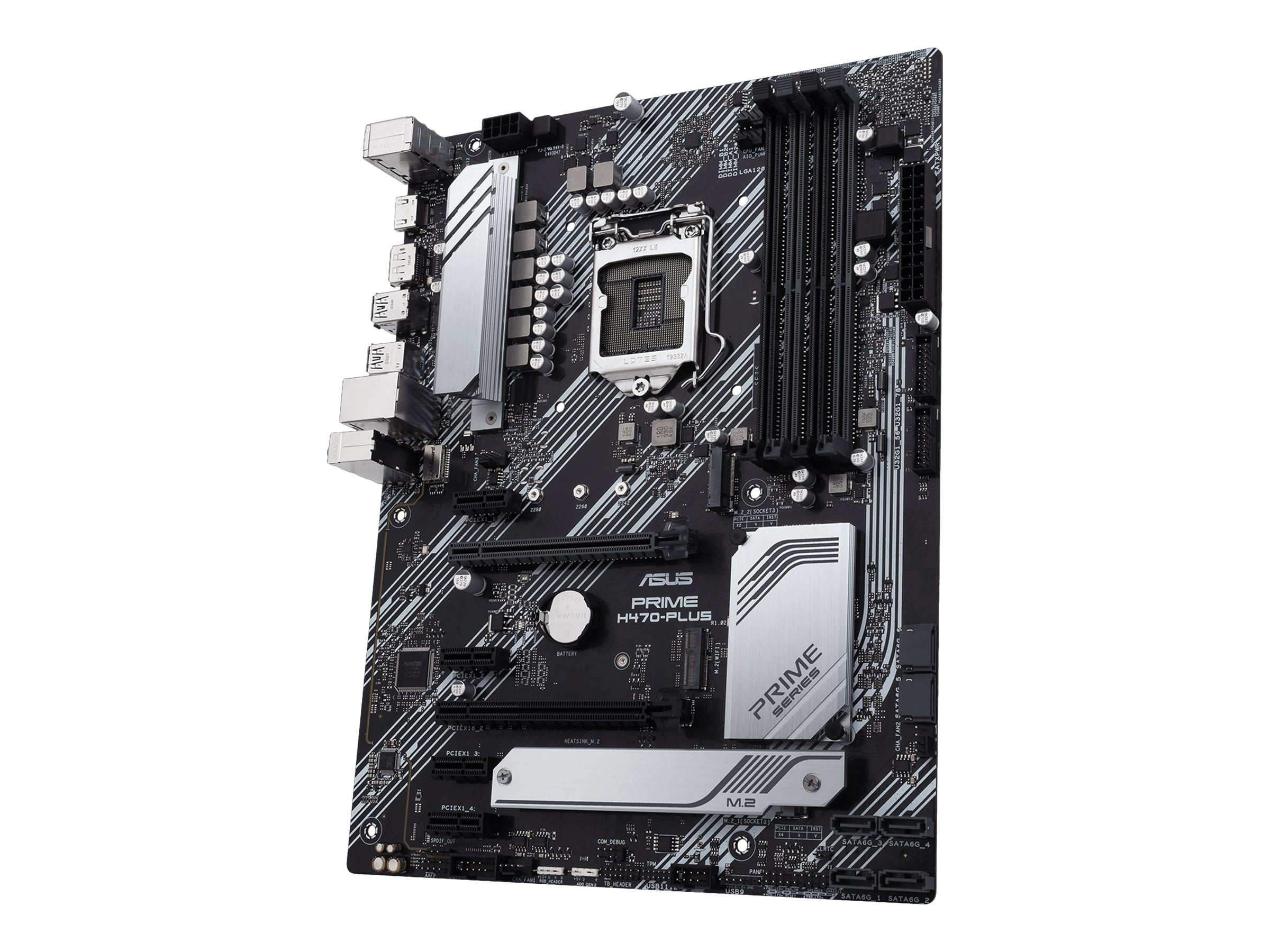 ASUS PRIME H470-PLUS/CSM - Motherboard - ATX - LGA1200 Socket - H470 ...
