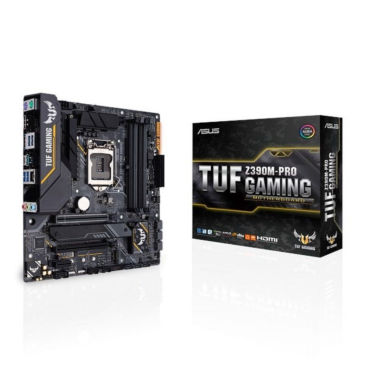 Asus Pro Gaming Intel Z390M-PRO Micro ATX DDR4-SDRAM Motherboard ...