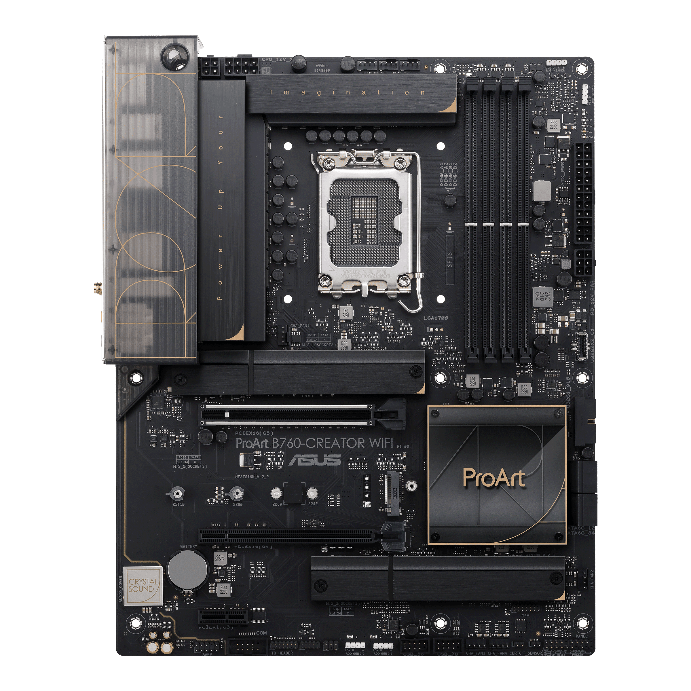 Asus ProArt B760-CREATOR WIFI ATX Desktop Motherboard, Intel B760 ...