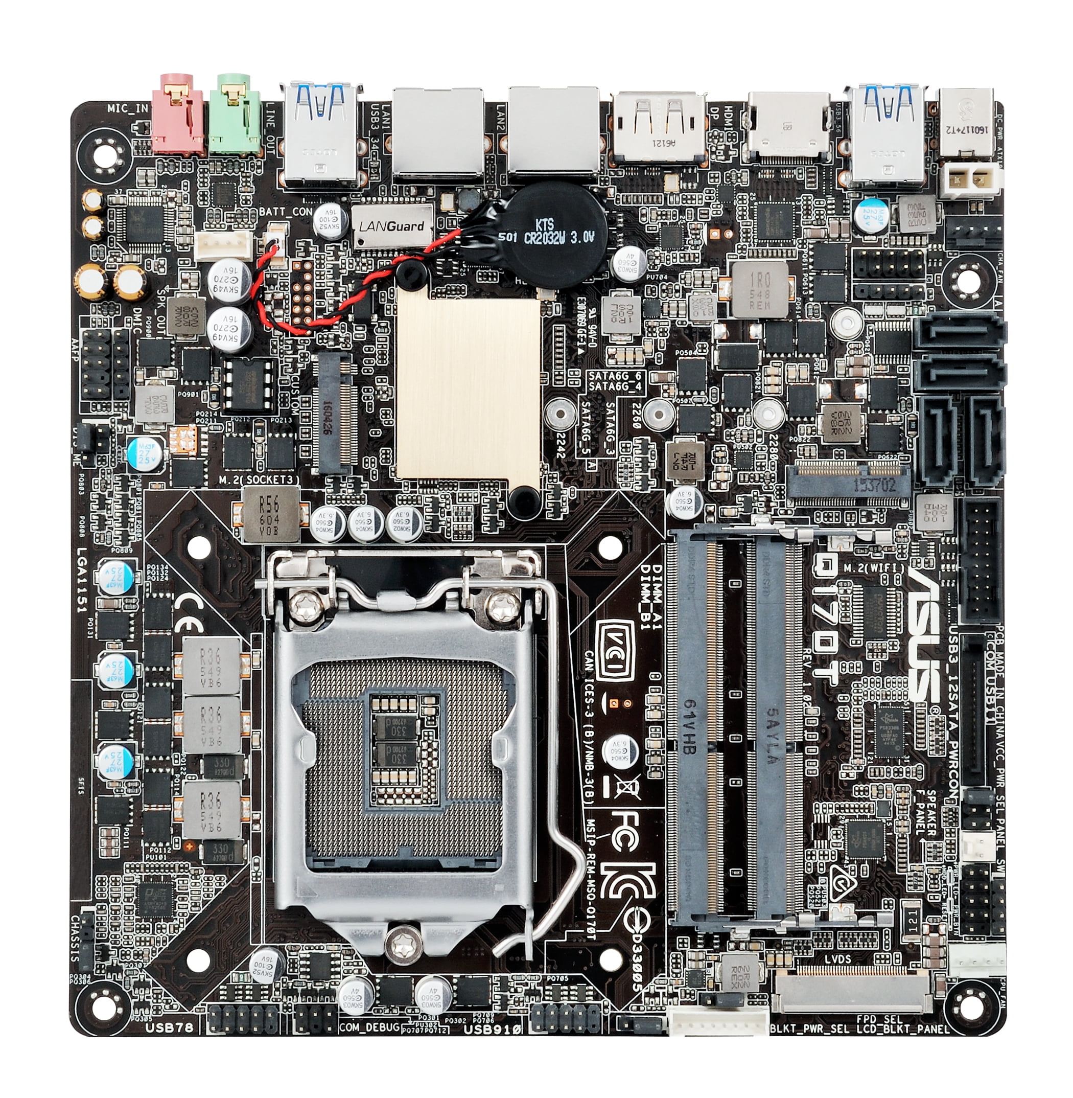 Asus Q170T/Csm Motherboard - Q170T/CSM - Walmart.com
