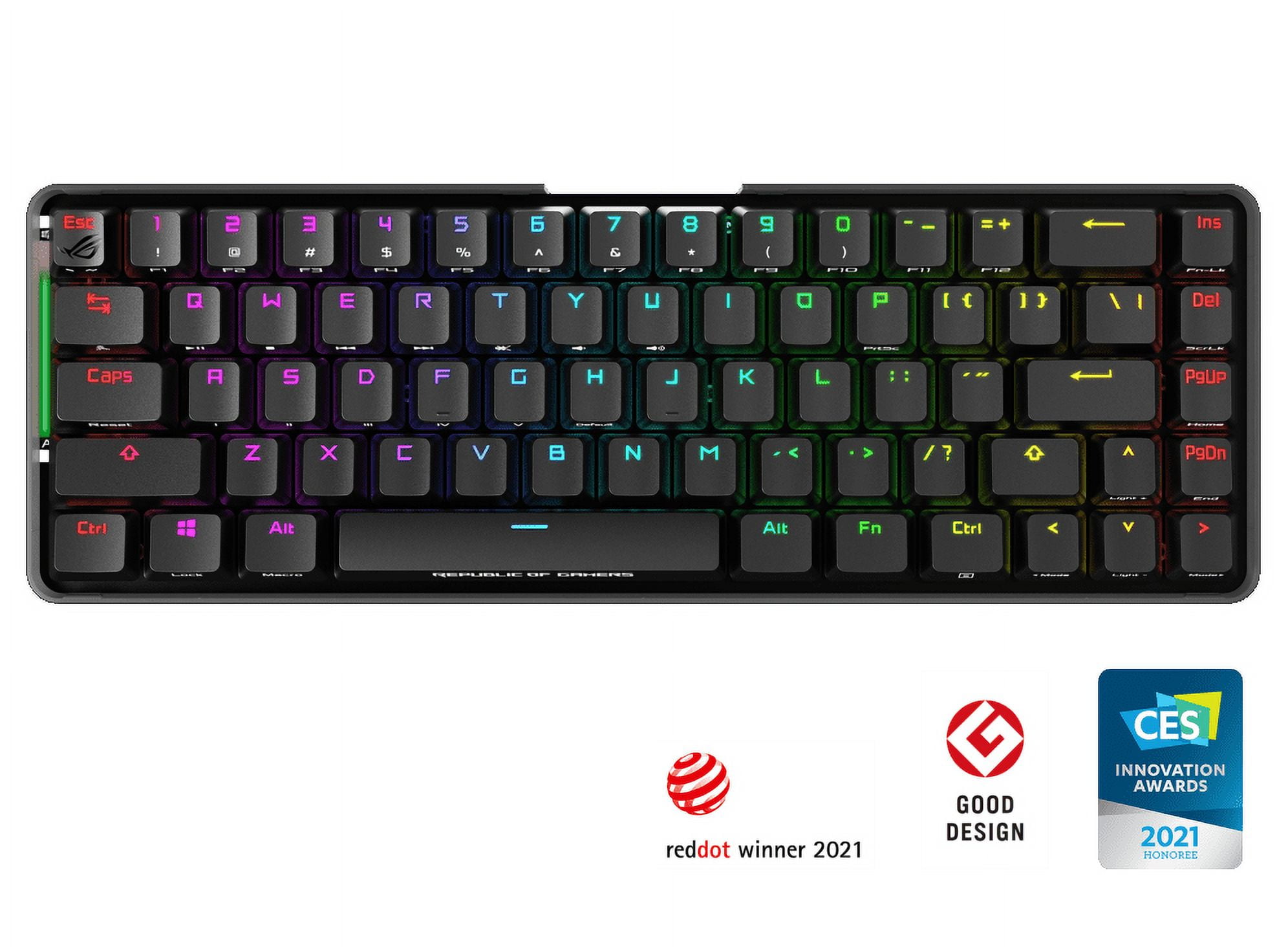 ASUS ROG Falchion NX 65% Wireless RGB Gaming Mechanical Keyboard ...