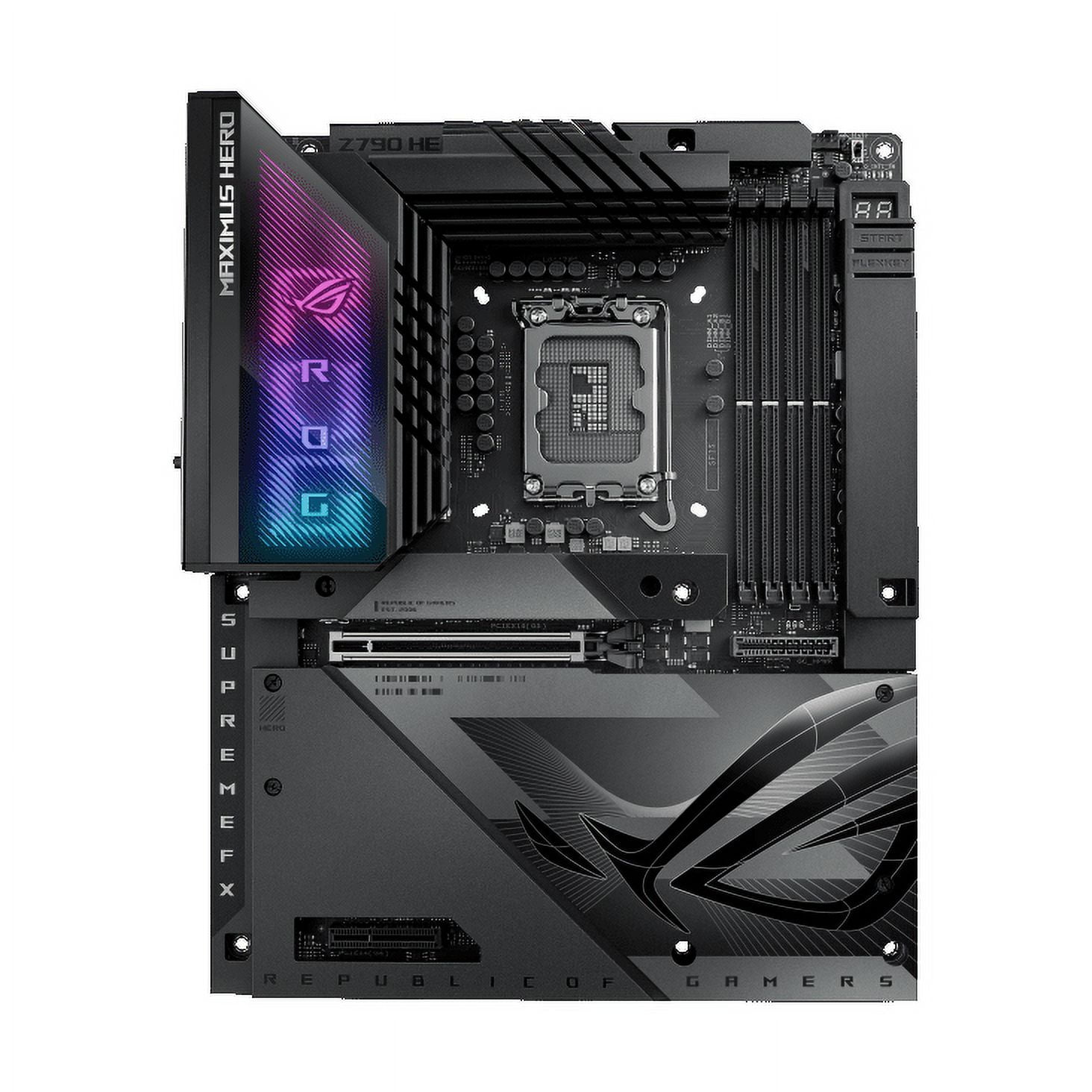Asus ROG Maximus Z790 Hero BTF Gaming Desktop Motherboard - Intel Z790 ...