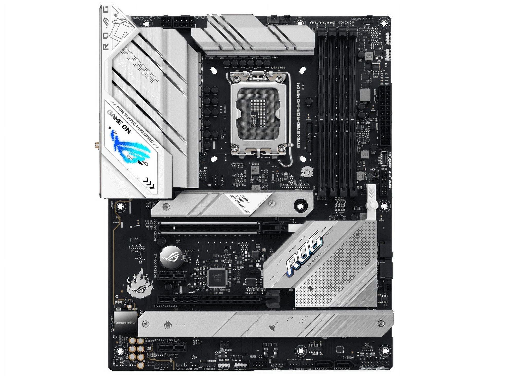 Asus ROG Strix B760-A Gaming WIFI D4, ATX Desktop Motherboard, Intel ...