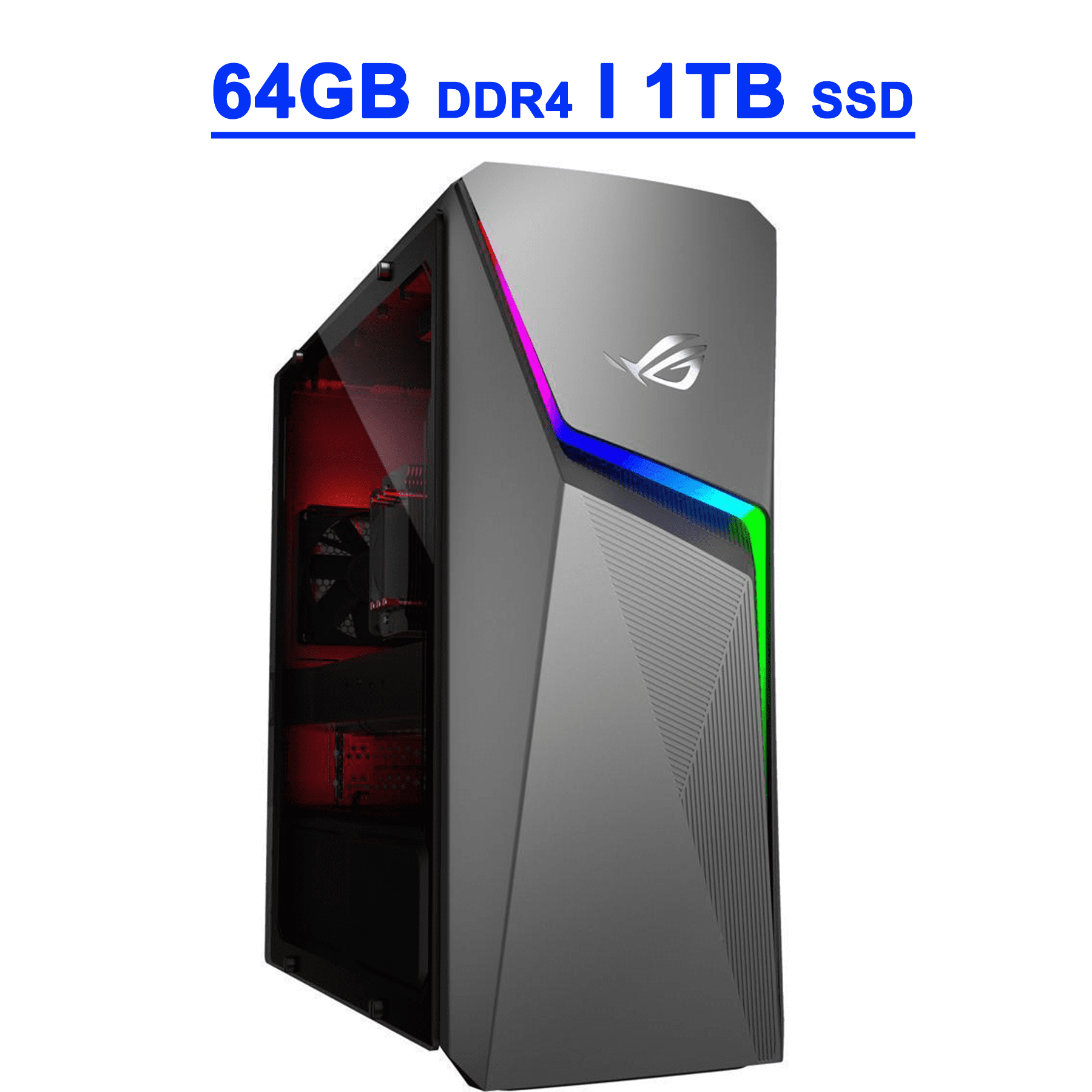 Asus ROG Strix G10CE Premium Gaming Desktop Computer Intel Hexa-Core i5 ...