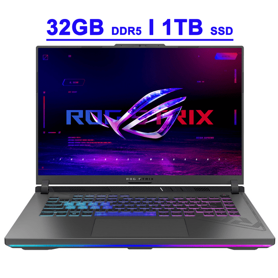 Asus ROG Strix G16 Premium Gaming Laptop 16" FHD 165Hz (G-SYNC, 100% ...