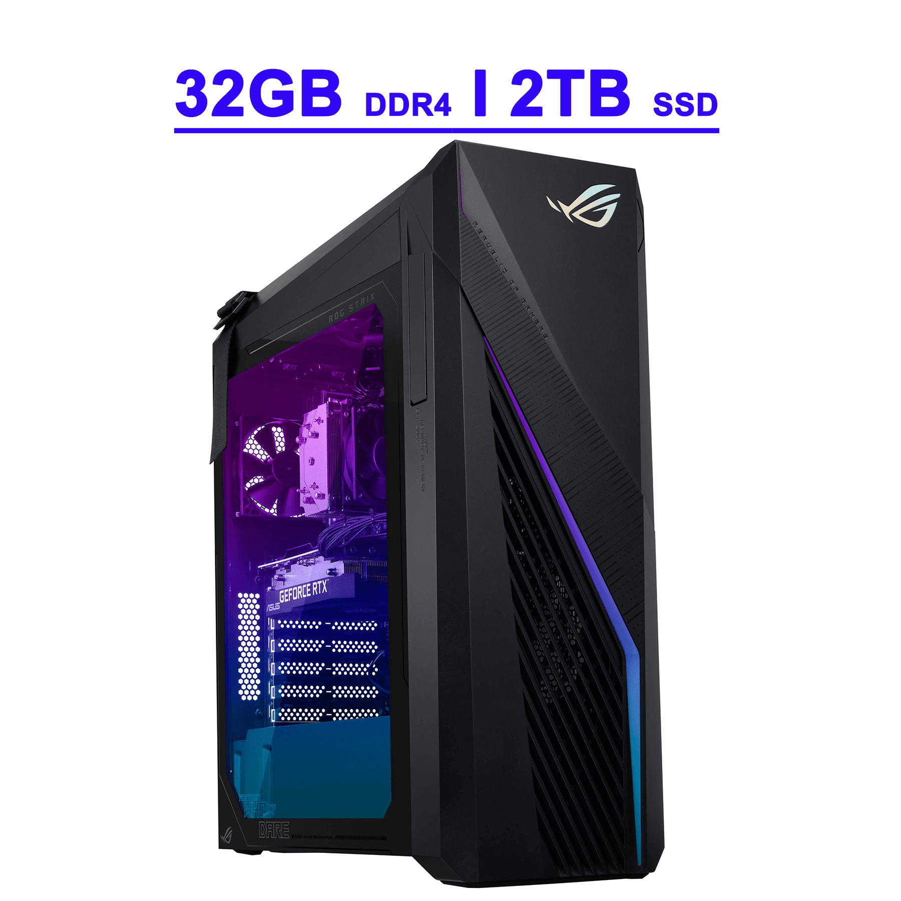 Asus ROG Strix G16CH Premium Gaming Desktop Intel 16-core i7-13700F ...