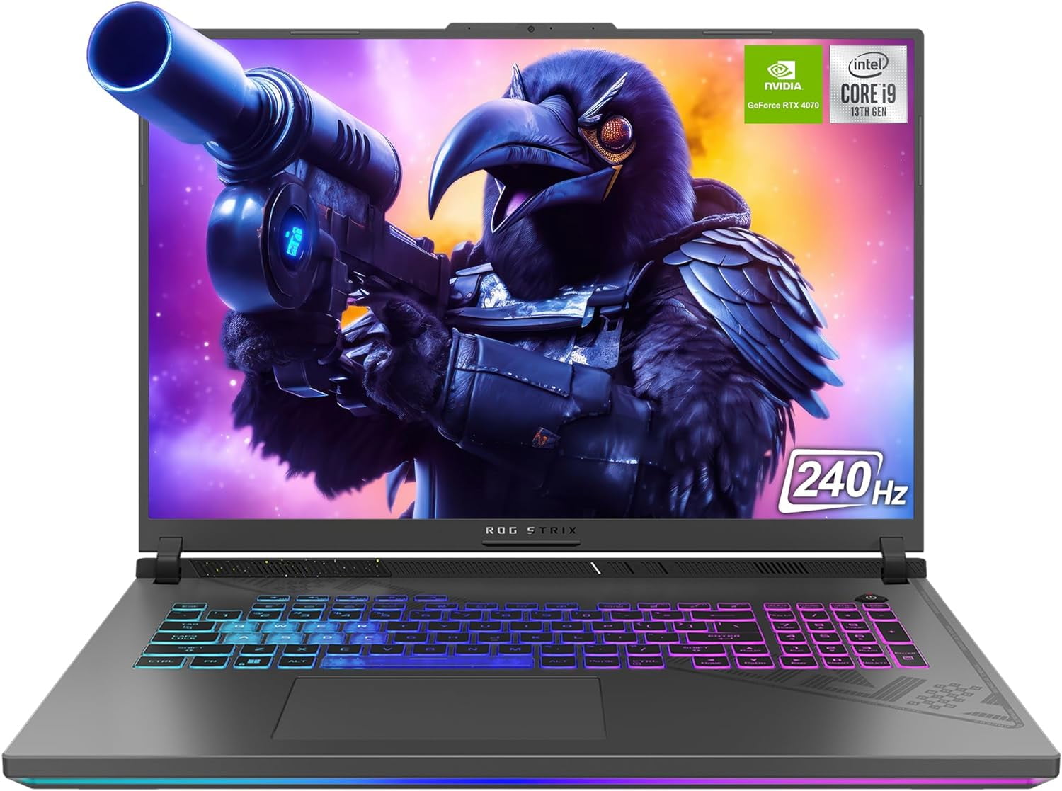 Asus Rog Strix G18 Gaming Laptop, 18" QHD Display, Intel Core i9 ...