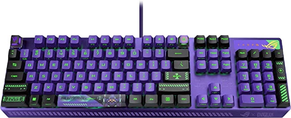 Asus STRIXSCOPERXBL ROG Strix Scope RX EVA Edition - ROG RX Blue ...