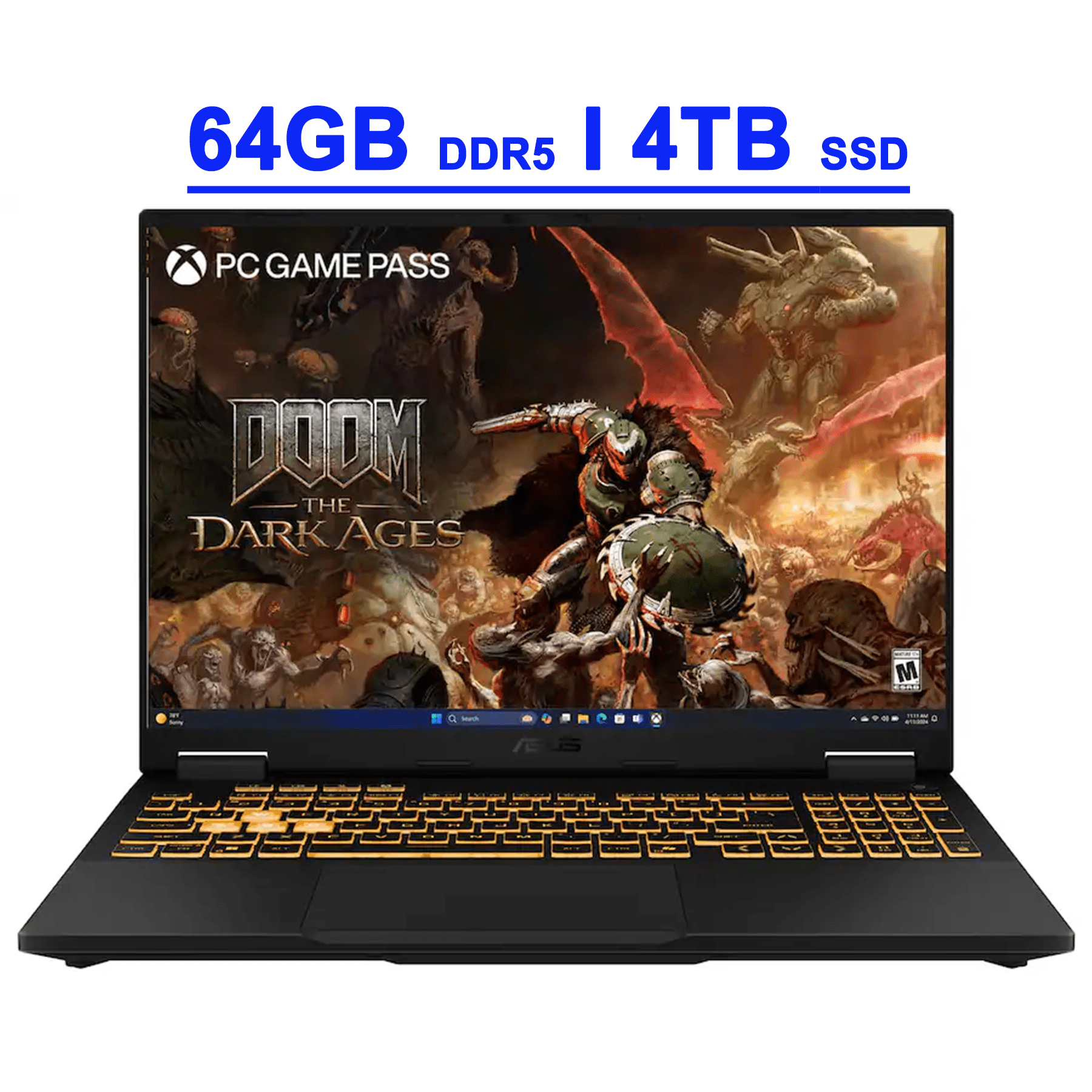 Asus TUF F16 Gaming Laptop 16" WUXGA IPS 165Hz (100% sRGB, GSYNC) Intel ...