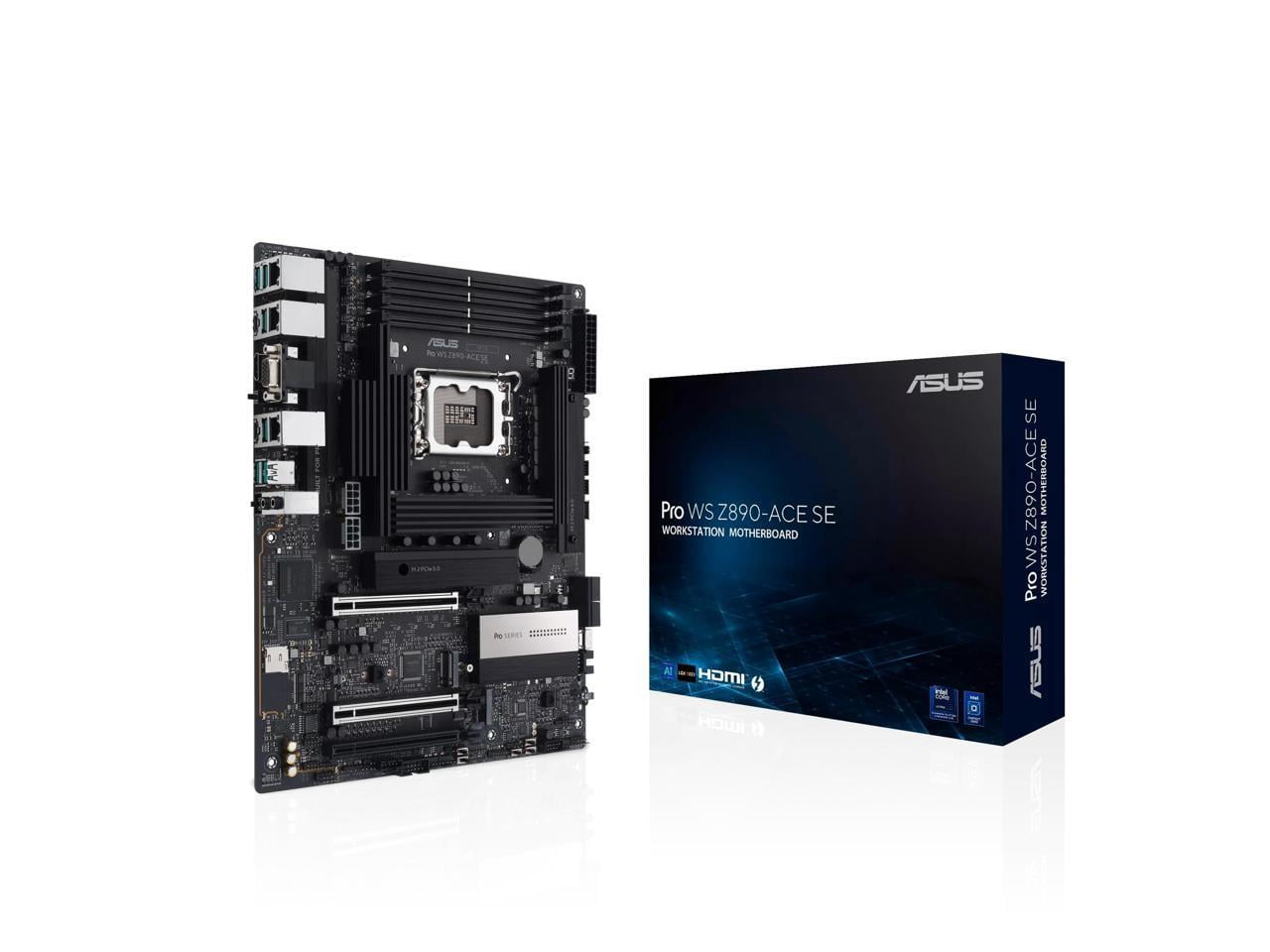 Asus Pro WS Z890-ACE SE Workstation Motherboard - Intel Z890 Chipset ...