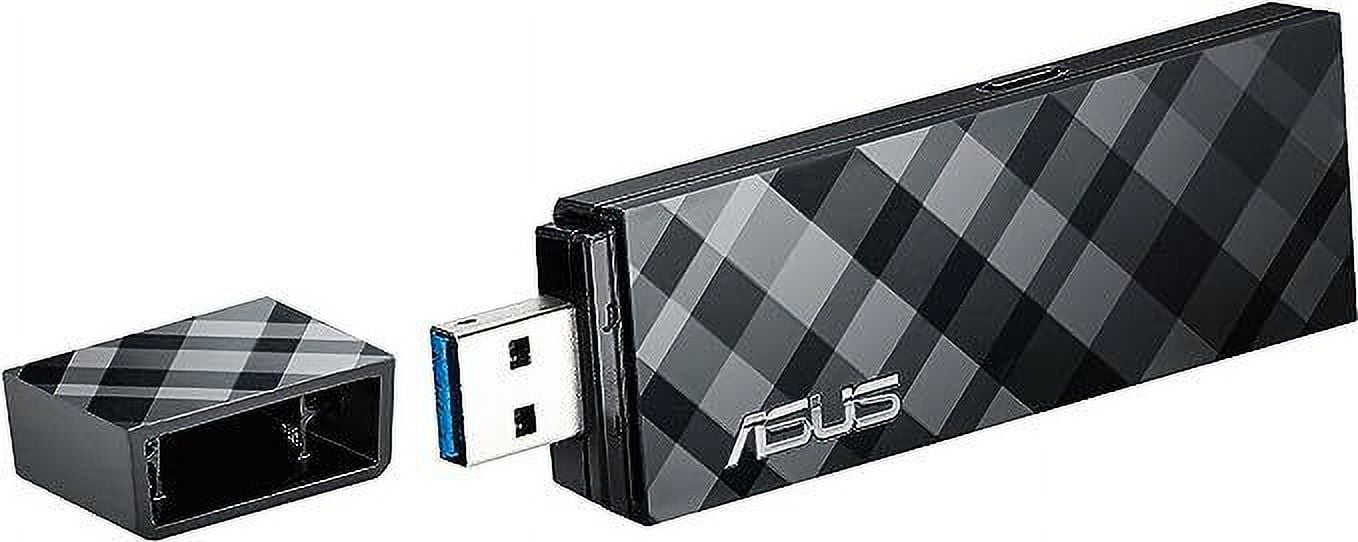 Asus USB-N53-B1 Dual-Band Graphical Easy Interface USB Adapter - Black ...