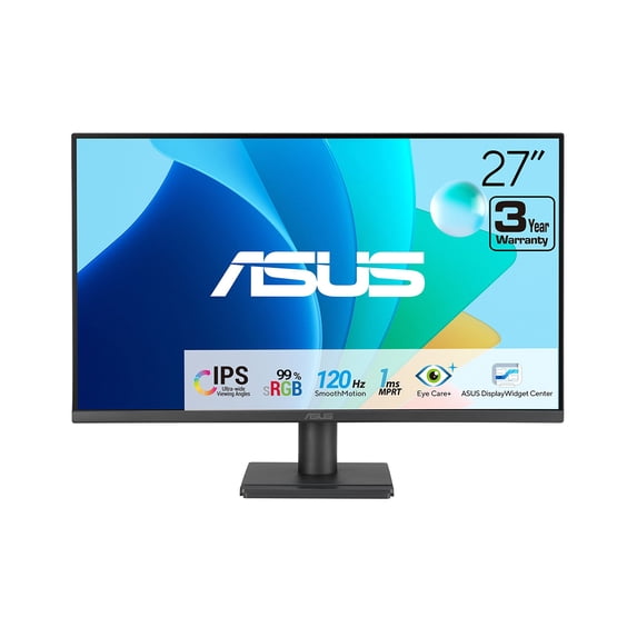 ASUS VA279HG 27" 16:9 Full HD 120Hz IPS LED Gaming Monitor - Walmart.com