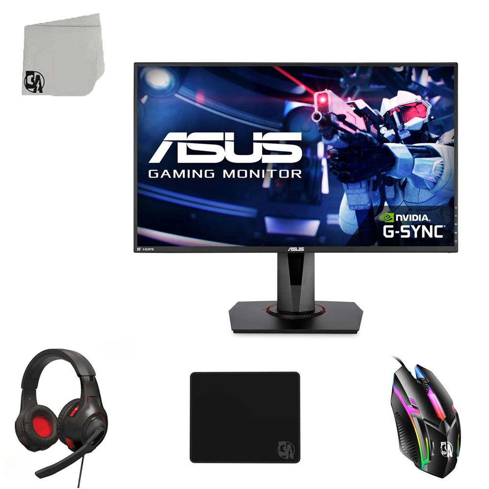 Pre-Owned Asus VG278QR 27" LCD Full HD 165Hz Gaming Monitor, Black with ...