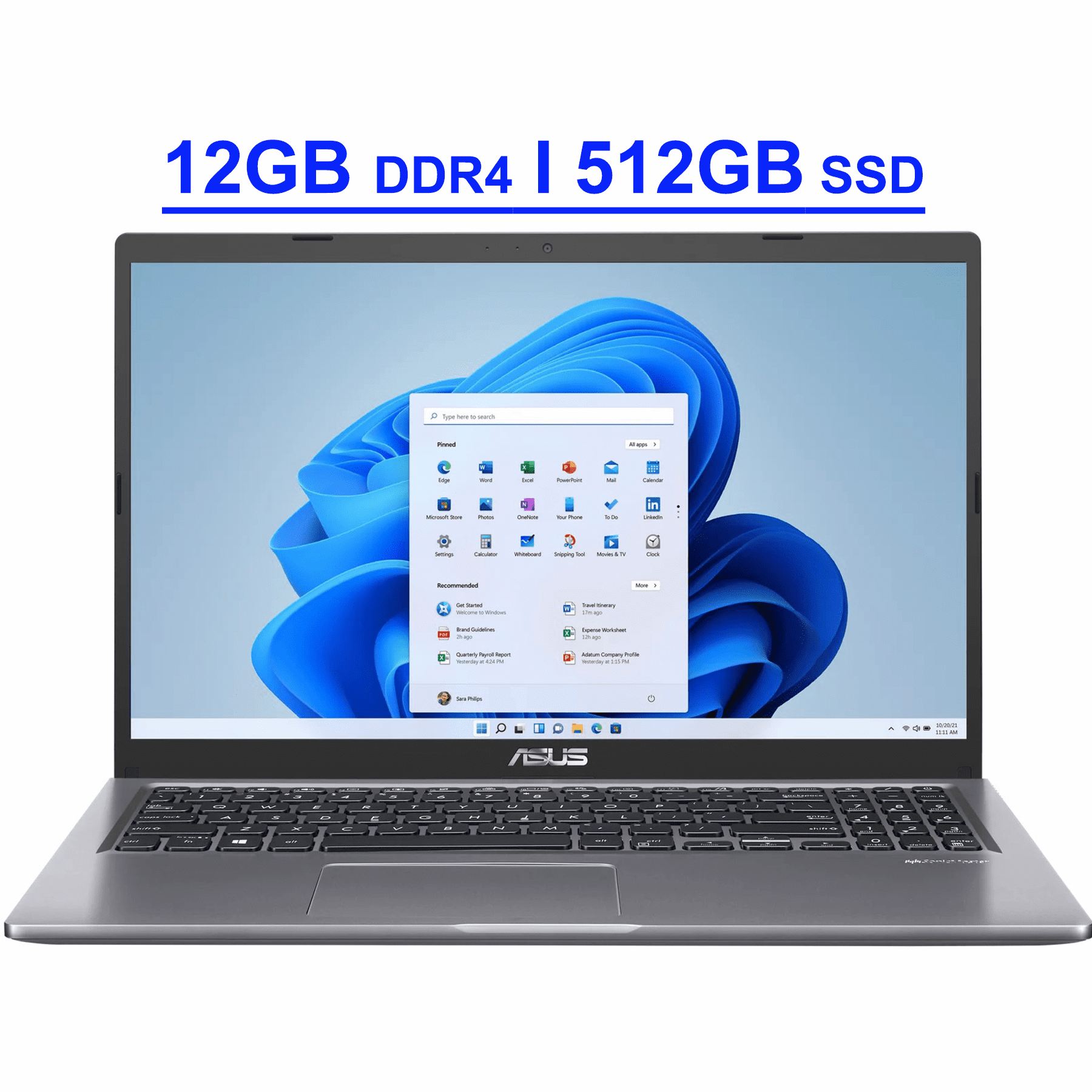 Asus VivoBook F515 Premium Business Laptop 15.6" FHD Touchscreen Intel ...