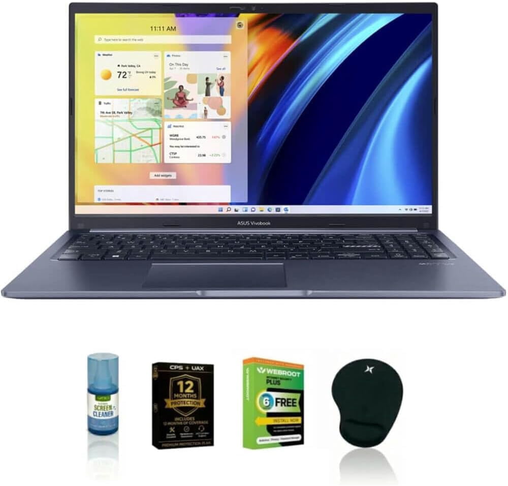 Asus Vivobook 15 Laptop 15.6 Inch FHD IPS Display AMD Ryzen 5 150 8GB ...