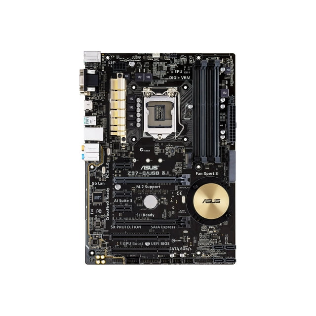 ASUS Z97-E/USB3.1 - Motherboard - ATX - LGA1150 Socket - Z97 Chipset ...