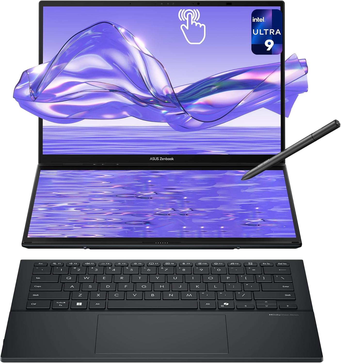 Asus Zenbook Duo Dual Laptop, Intel Ultra 9-285H, 32 GB LPDDR5X RAM, 1 ...
