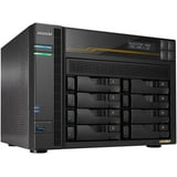 Asustor AS6808T Lockerstor 8 Gen3 8 Bay NAS, Quad-Core 2.3GHz CPU,2x ...