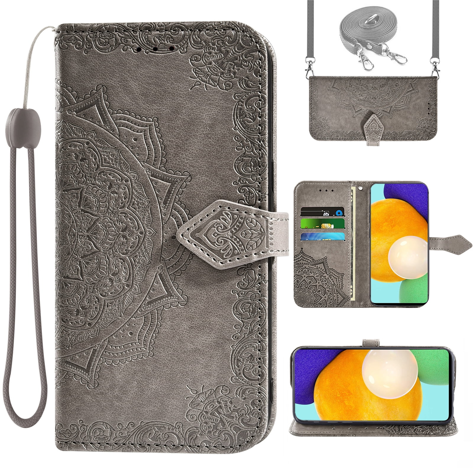 Asuwish Compatible with Asus ZenFone 9/9Z 5G Wallet Case Lanyard ...