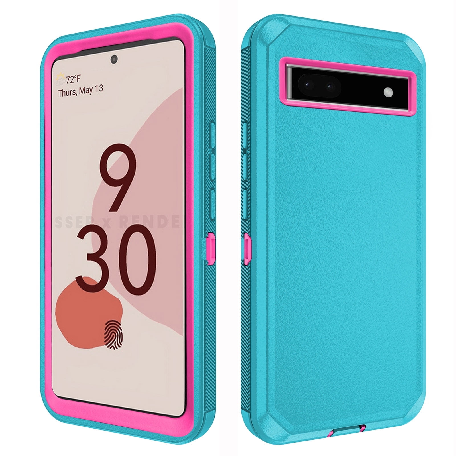 Asuwish Compatible with Google Pixel 6A 5G 2022 Phone Case Hybrid ...